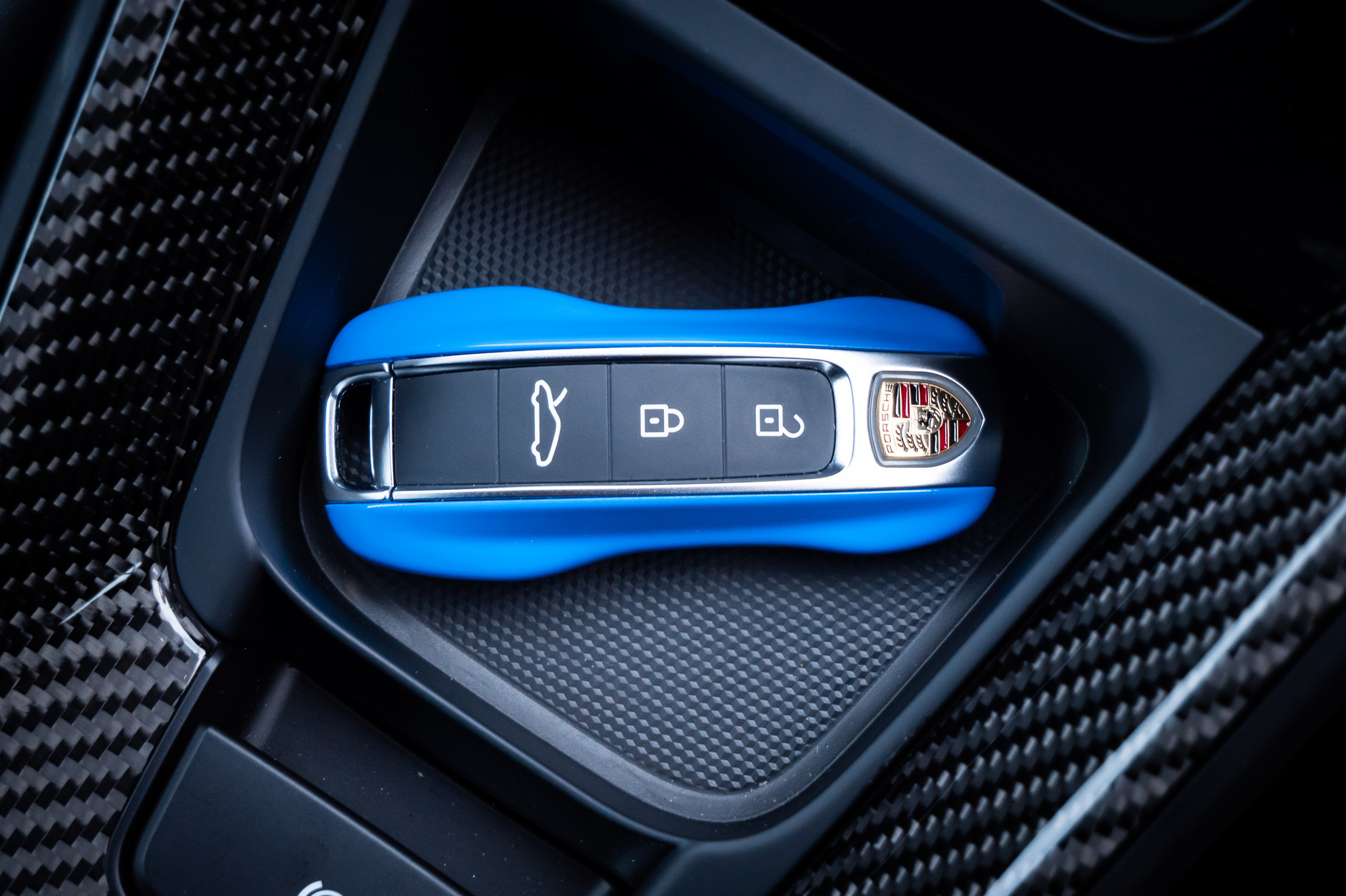 Porsche 911 Shark Blue key - Hillmoren