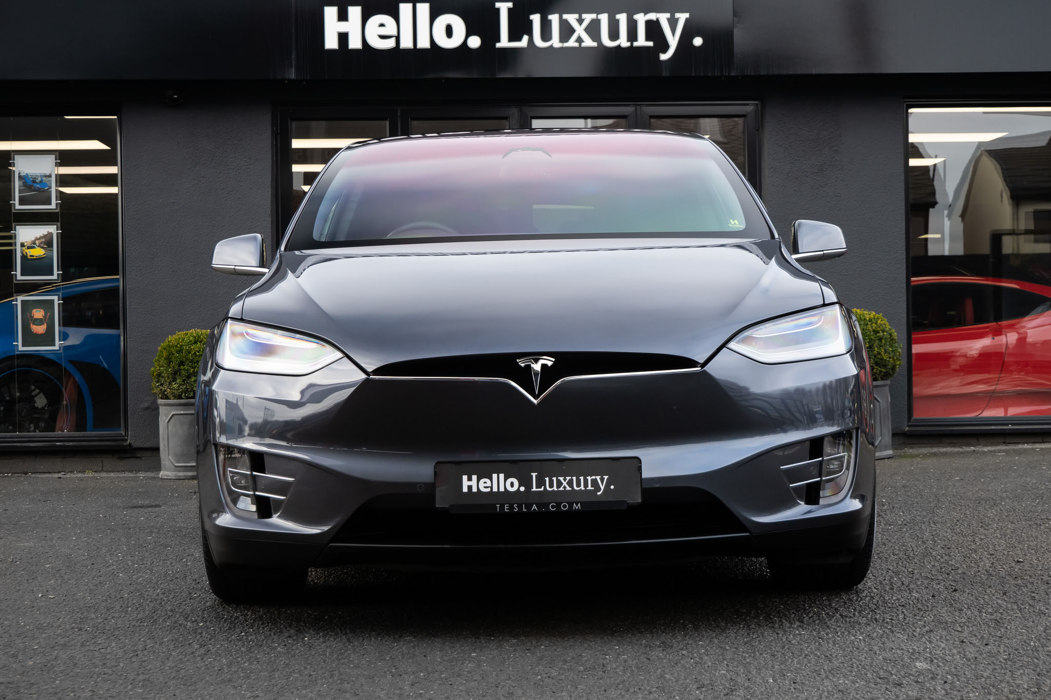 Tesla Model X Performance Ludicrous - Hillmoren