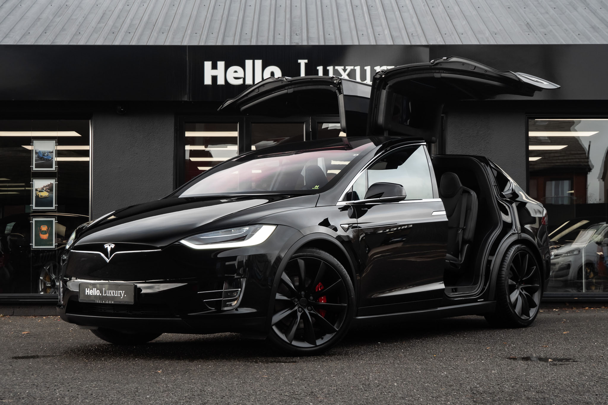 Tesla Model X Performance Ludicrous - Hillmoren