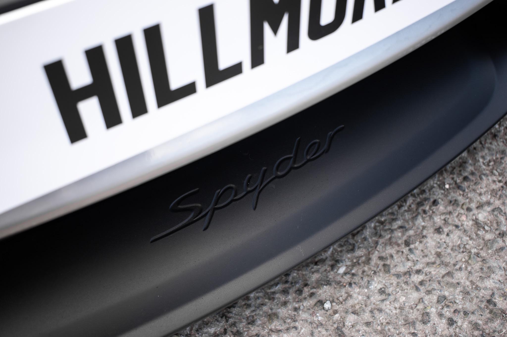 Porsche 718 Spyder 4.0 - Hillmoren