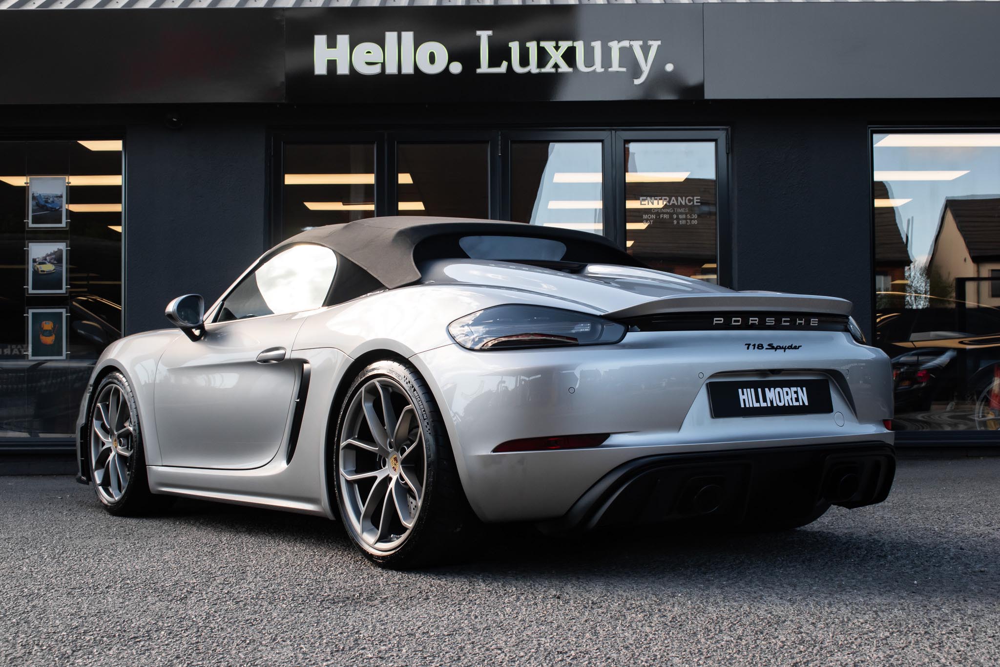 Porsche 718 Spyder 4.0 - Hillmoren