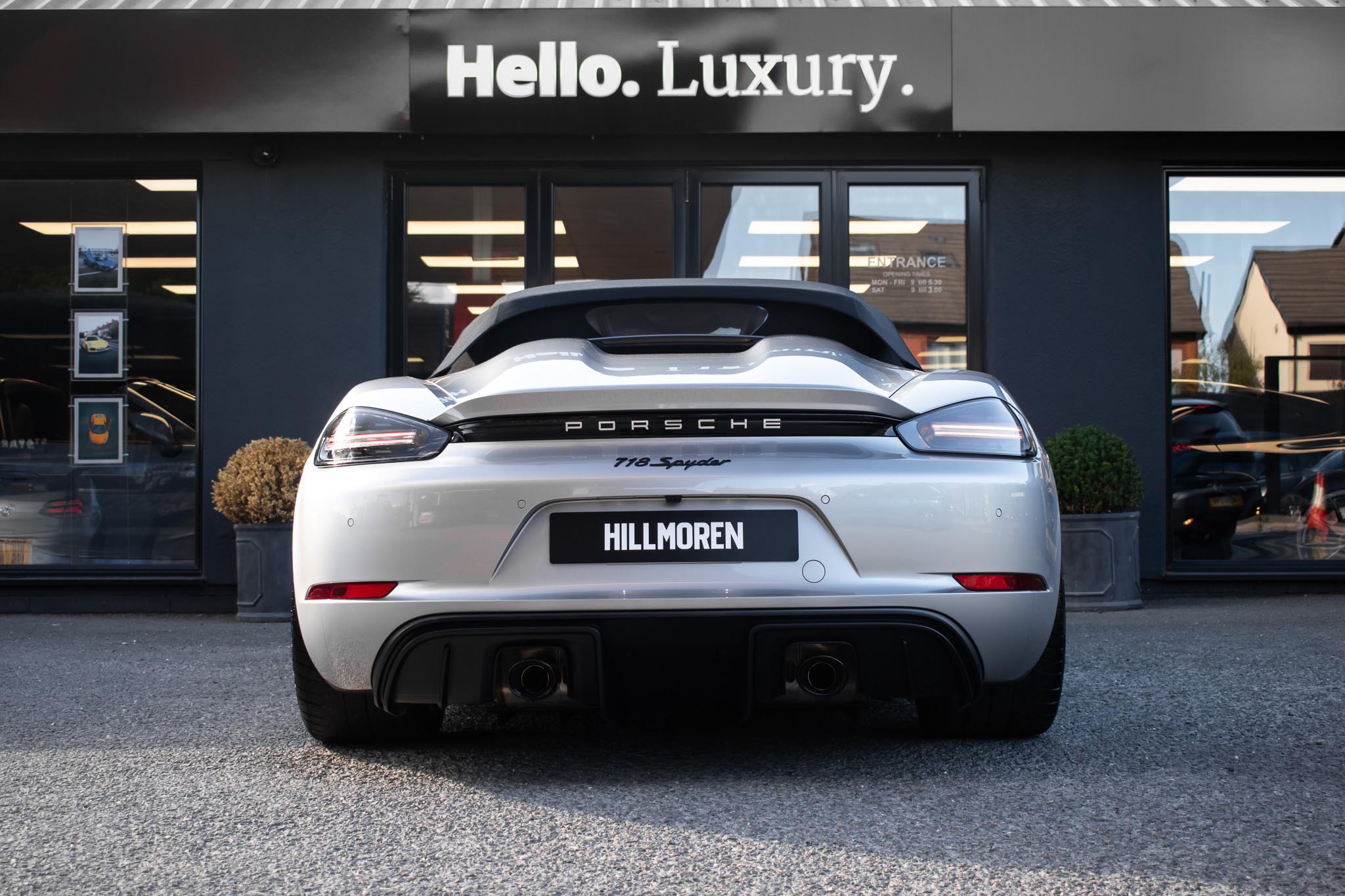 Porsche 718 Spyder 4.0 - Hillmoren