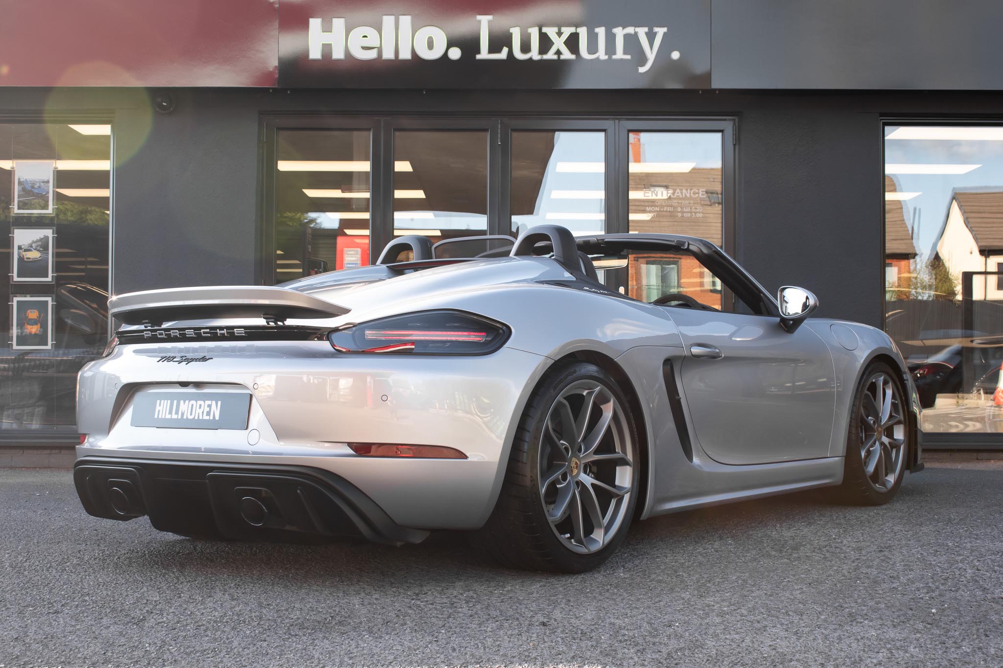 Porsche 718 Spyder 4.0 - Hillmoren